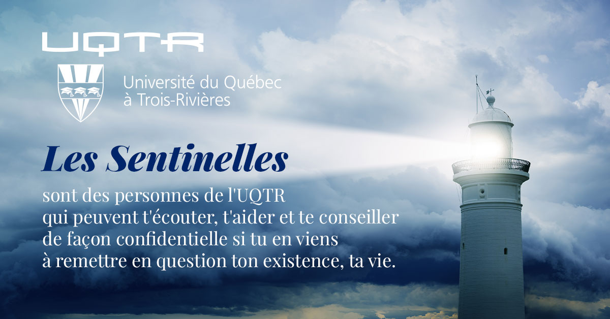 Formations Sentinelles - Les Sentinelles en prévention du suicide - UQTR